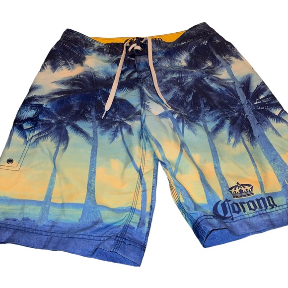 Corona Extra | Swim | Corona Extra Swim Shorts Mens Size Large Swimwear ...